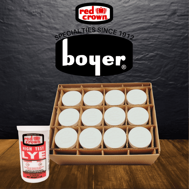 Red Crown Food Grade Sodium Hydroxide Lye – 99% Pure | Cr4fty Home
